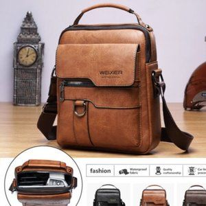 WEIXIER | Bags | New Weixier Leather Luxury Brand Men Crossbody ...